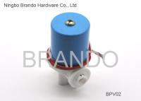 China 36V DC Feed Water Cylinder Blue Cap Quick Connector Solenoid Valve for RO System PARTS for sale