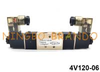 China 4V120-06 Airtac Type Pneumatic Solenoid Valve 5/2 Way 1/8