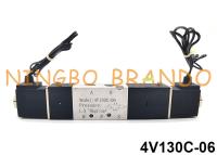 China 4V130C-06 Airtac Type Pneumatic Solenoid Valve 1/8'' 5/3 Way DC24V AC220V for sale