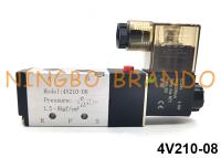 China 4V210-08 Airtac Type Pneumatic Solenoid Valve 5/2 Way DC24V AC220V for sale