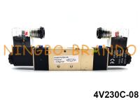 China 4V230C-08 Airtac Type Pneumatic Solenoid Valve 5/3 Way 24VDC 220VAC for sale