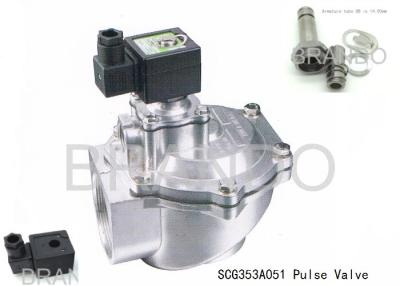 China Air Clean System Diaphragm Pulse Valve SCG353A051 2.5 Inch 220v AC for sale