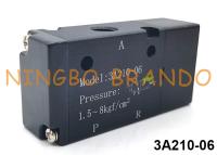 China 3A210-06 3/2 Way Airtac Type Single Pneumatic Air Pilot Valve Assembly 3 Way 2 Position for sale