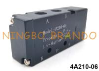 China 4A210-06 5/2 Way Airtac Type Pneumatic Air Pilot Valve Assembly 5 Way 2 Position for sale
