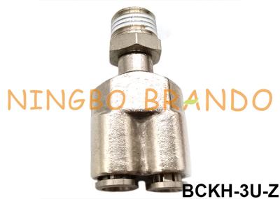 China Male Y Push In Tube Brass Pneumatic Hose Fitting 4mm 6mm 8mm 10mm 12mm for sale