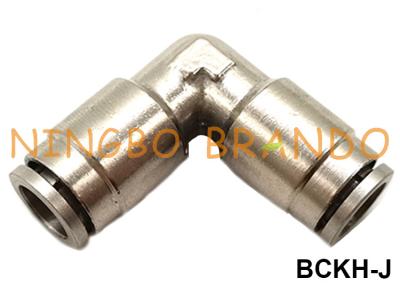 China Brass Male Elbow Swivel Push On Tube Air Pneumatic Hose Fitting 1/8