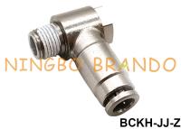 China Male Banjo Push In Tube Quick Connect Brass Metal Pneumatic Hose Fitting 1/8