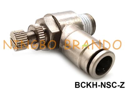 China Air Flow Speed Control Pneumatic Fitting Brass Metal Push In Tube M5 M6 1/8′′ 1/4′′ 3/8′′ 1/2′′ for sale