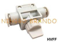 China HVFF Push In Quick Connect One Way Speed Controller Air Pneumatic Flow Control Fitting for sale