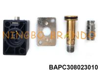China 3 Way NC Normally Closed Pneumatic Solenoid Valve Armature 8mm Hole Plunger for sale