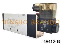 China 4V410-15 Airtac Type 5/2 Way Air Control Single Pneumatic Solenoid Valve 24V 220V for sale