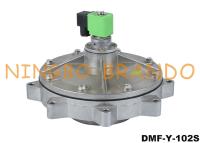 China DMF-Y-102S Dust Collector 4'' Submerged Pulse Valve 24V 110V 220V for sale