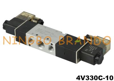 China 4V320-10 Double Solenoid Pneumatic Air Control Valve DC24V DC24V for sale
