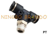 China PT-G T Shape Male Branch Tee Push In Connect Pneumatic Hose Fittings for sale