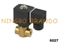 China 1/4'' 2/2 Way Brass Plunger Solenoid Valve 6027 A Direct Acting for sale