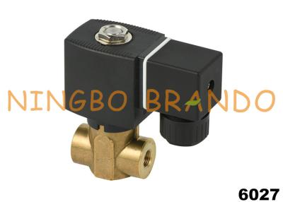 China 1/4'' 2/2 Way Brass Plunger Solenoid Valve 6027 A Direct Acting for sale