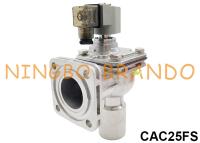 China CAC25FS Goyen Type Flanged Connection 1 Inch Pulse Jet Valve 24V 110V 220V for sale