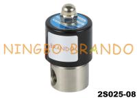China 2S025-08 1/4'' 2 Way NC Stainless Steel 304 Solenoid Valve 24V 220V for sale
