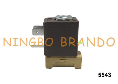 China 5543 CEME Type 2/2 Way NC Brass Solenoid Valve 1/8'' Inlet M8 Outlet 24V 220V for sale