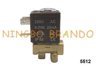 China 5512 CEME Type G1/4'' Brass Solenoid Valve 2-Way Normally Closed 24VDC 220VAC for sale
