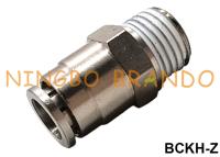 China Brass Pneumatic Hose Fitting Air Connector Male Straight 1/8'' 1/4'' 3/8'' 1/2'' for sale