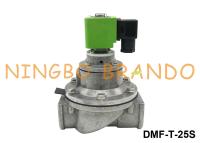 China BFEC DMF-T-25S 1'' Straight Through Pulse Jet Valve For Dust Collector 24V 220V for sale