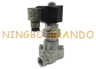 China Ultra High Temperature Stainless Steel Solenoid Valve 3/8'' 24V 110V 220V for sale