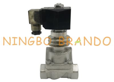 China Very High Temperature Stainless Steel Solenoid Valve 1/2'' 24VDC 110VAC 220VAC for sale