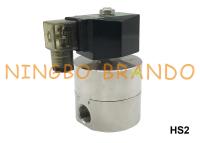 China 1/2'' 200 bar High Pressure Stainless Steel Solenoid Valve 220VAC 110VAC 24VDC for sale