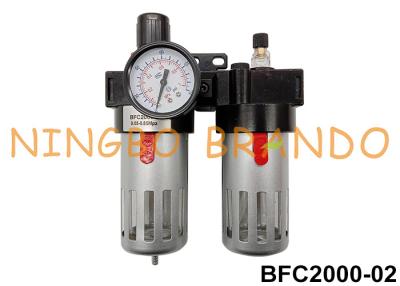 China FRL Unit 1/4'' NPT BFC2000 Air Filter Regulator With Lubricator for sale