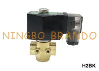 China High Pressure 90 bar Normally Open Brass Solenoid Valve 1/8'' 1/4'' 24VDC 220VAC for sale