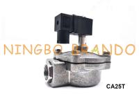China CA25T 1'' Threaded Right Angle Pulse Jet Valve T Series For Dust Collector for sale