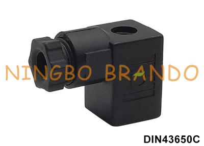 China DIN 43650 Form C Solenoid Valve Coil Connector IP65 EN 175301-803 for sale