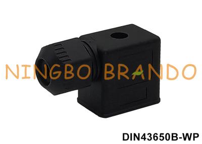 China DIN43650B IP67 Waterproof Solenoid Valve Connector EN 175301-803 for sale