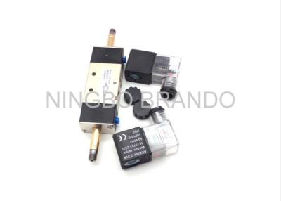 China Low power 5 way 2 position solenoid valve 0.89CV  Effecyive Section Areas for sale