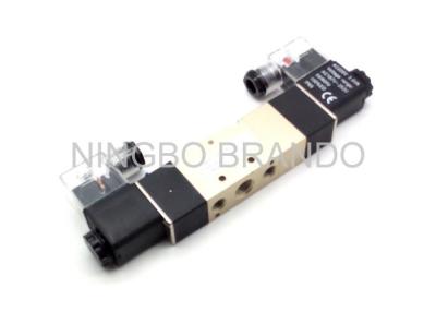 China Close Type 5 way 3 position pneumatic valve , solenoid water valve for sale