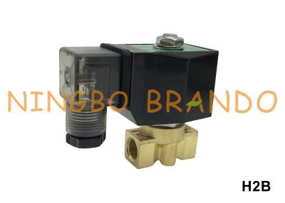 China 120 bar High Pressure Normally Closed Brass Solenoid Valve 1/8'' 1/4'' 24V 220V for sale
