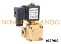 China 0927000 1/4'' 16 bar Brass Solenoid Valve 2 Way Normally Closed 24V 110V 220V for sale