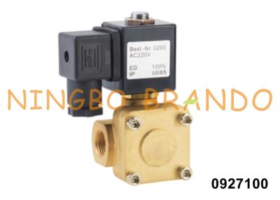 China 0927100 3/8'' 2 Way Normally Closed Brass Solenoid Valve 24VDC 110VAC 220VAC for sale