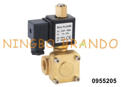 China 0955205 3/8'' 2 Way Normally Open Brass Solenoid Valve 24VDC 110VAC 220VAC for sale