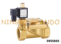 China 0955605 1 1/4'' 1.6 MPa Brass Solenoid Valve 2 Way Normally Open 24V 110V 220V for sale