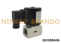 China 1/2'' Steam Hot Water Stainless Steel Solenoid Valve 2 Way Normally Closed 24V 220V for sale