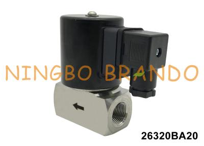 China 3/4'' Steam Hot Water Stainless Steel Solenoid Valve Normally Closed 24VDC 220VAC for sale