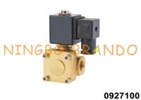 China 0927100 3/8'' 2 Way NC Brass Solenoid Valve For Air Compressor for sale