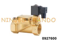 China 0927600 1-1/2'' 2 Way Brass Solenoid Valve 16 bar 24V 110V 220V for sale