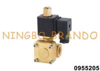 China 0955205 3/8'' 2 Way NO Brass Solenoid Valve 24VDC 110VAC 220VAC for sale