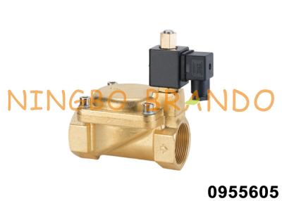 China 0955605 1-1/4'' 16 Bar Brass Solenoid Valve 2 Way NO 24V 110V 220V for sale