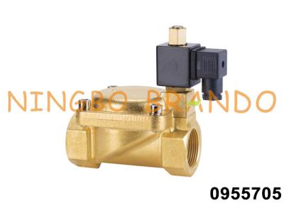China 0955705 1.5'' 16 bar 2 Way Brass Solenoid Valve 12V 24V 110V 220V for sale