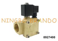 China 0927400 1'' Normally Closed Brass Solenoid Valve For Water Air Gas 24V 110V 220V for sale