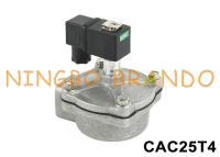 China CAC25T4 4 Series 1'' Threaded Pulse Jet Valve 24VDC 110VAC 220VAC for sale